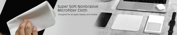 Double-Layer Microfiber Polishing Cloths for Apple Devices - Bulk ...