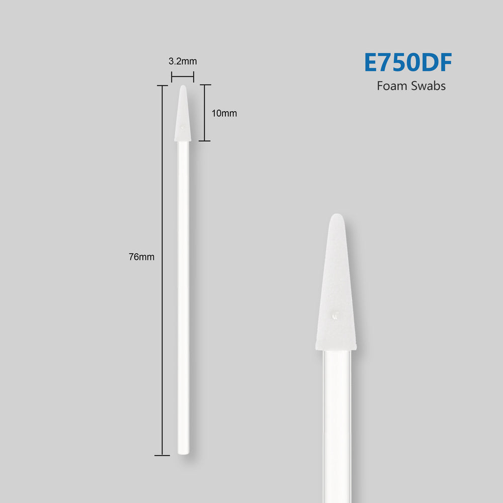 Cleanroom Foam Swab ESD Safe Mini Tipped SpongeCleaning Sticks (No. E7
